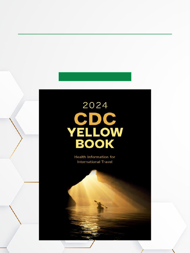 CDC Yellow Book 2024 Download Guide | PDF