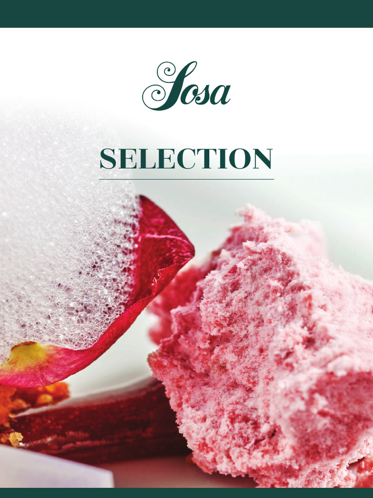 Sosa Ingredients: Natural Culinary Solutions | PDF | Desserts | Almond