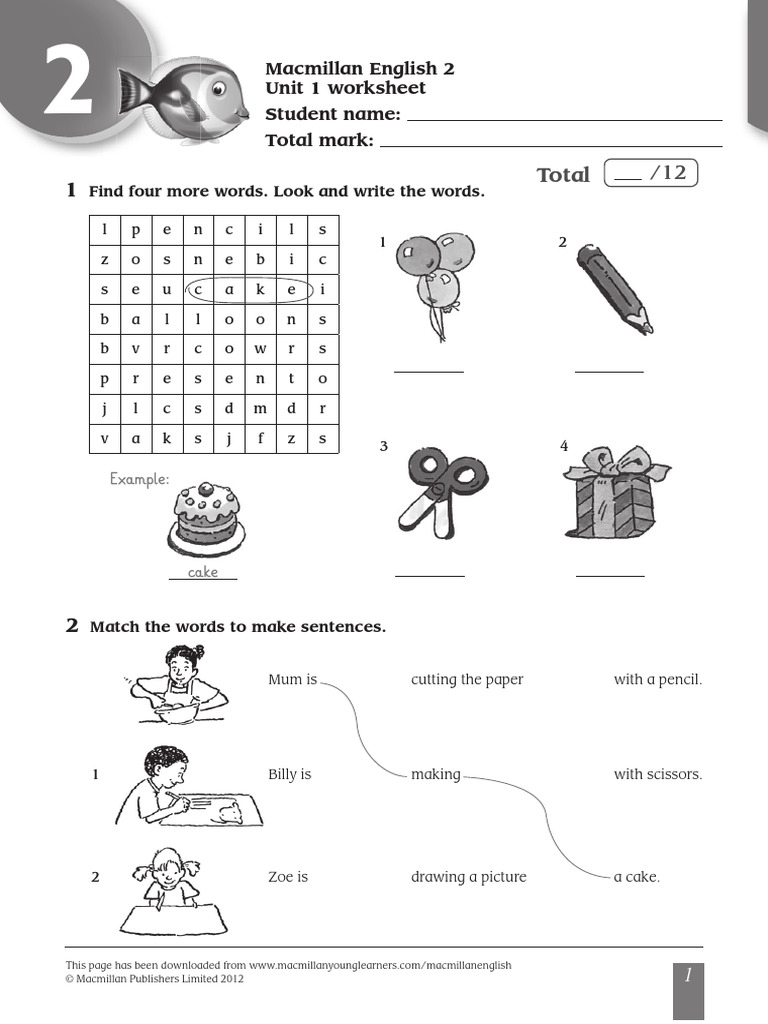 Reading Comprehension Worksheet Grade 2 Cookies - 0 | PDF