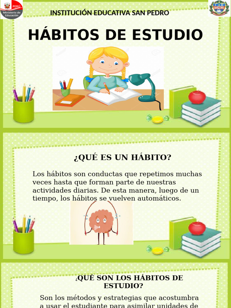 Habitos de Estudio | PDF