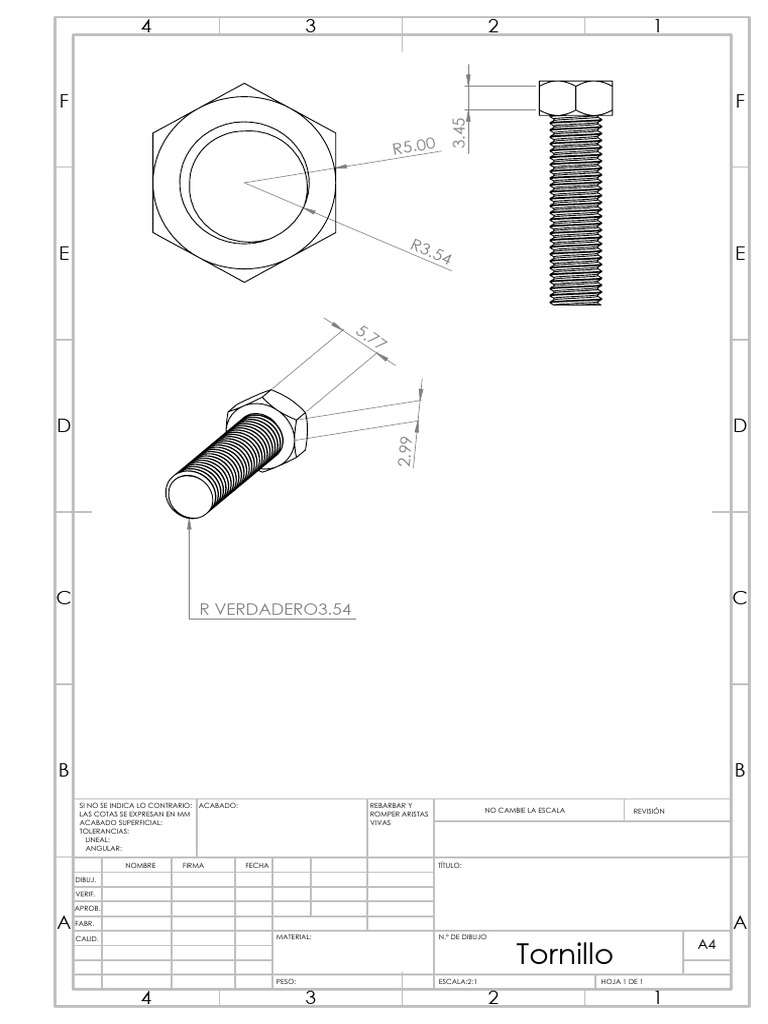 Tornillo | PDF