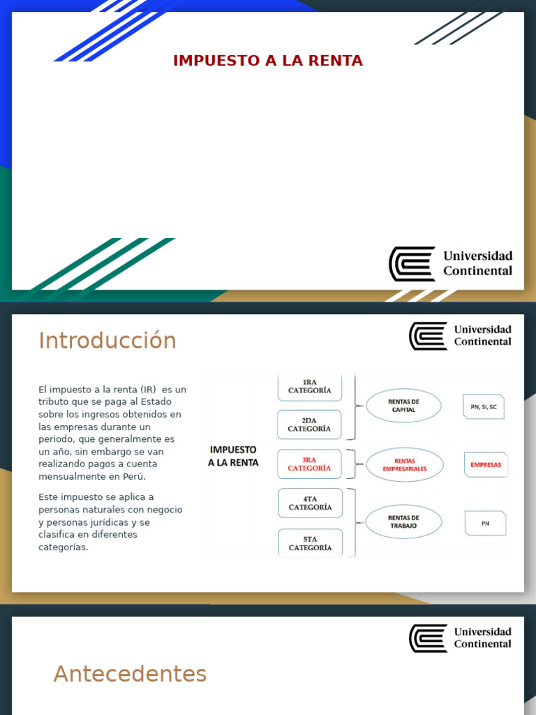 Impuesto A La Renta | PDF | Impuestos | Impuesto sobre la renta