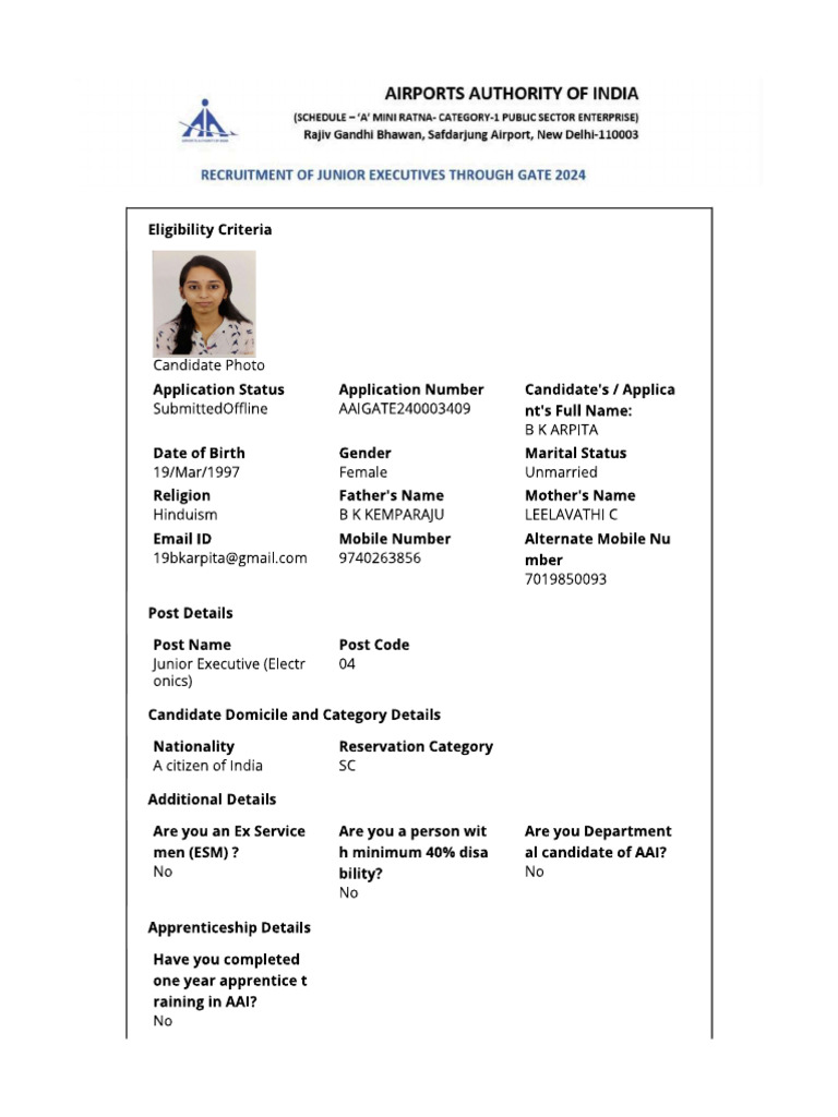 Aai Je Via Gate | PDF