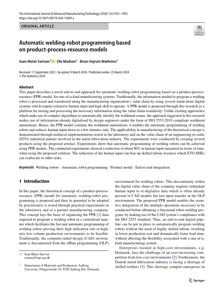 Sarivan2024 - JAMT - OK - Automatic Welding-Robot Programming Based On ...