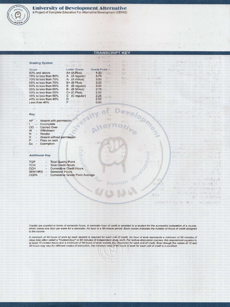 BBA Marksheet - Page - 3 | PDF