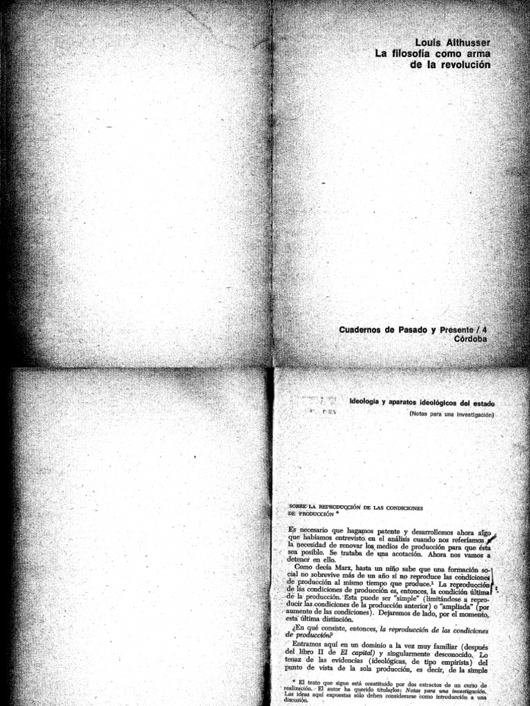 Louis Althusser | PDF