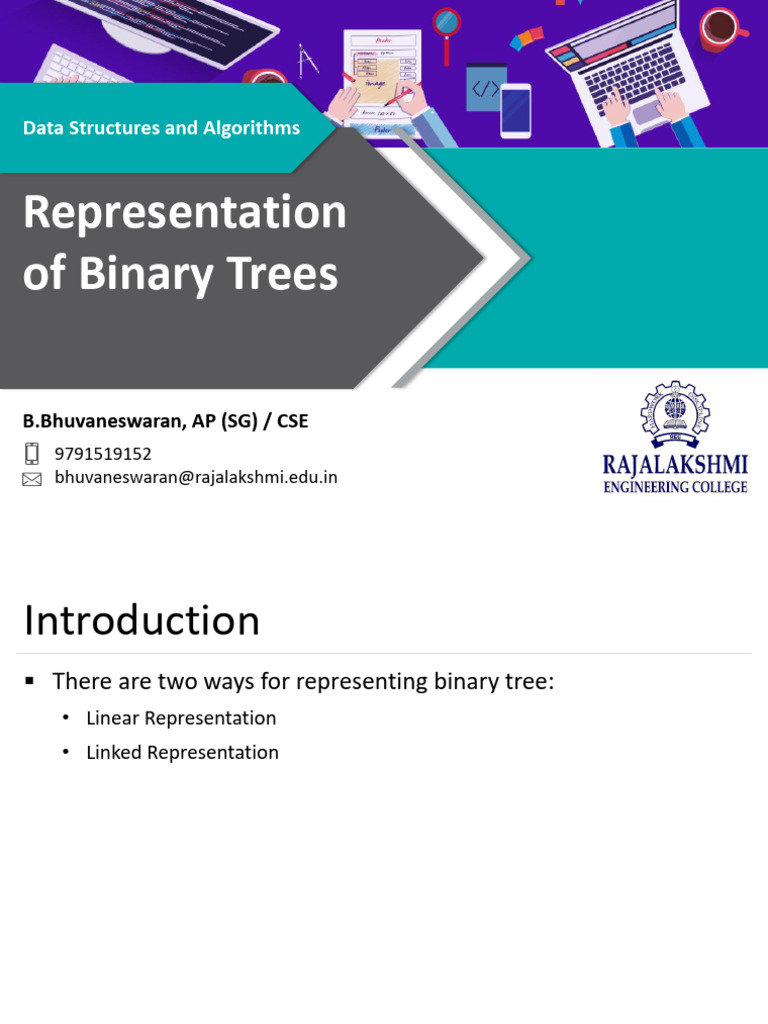 03-Representation of Binary Trees | PDF