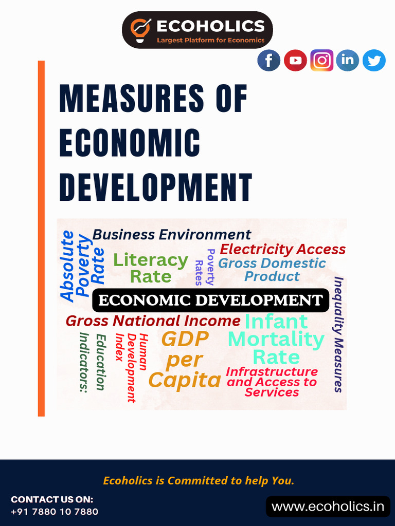 Measures of Economic Development | PDF | Human Development Index ...