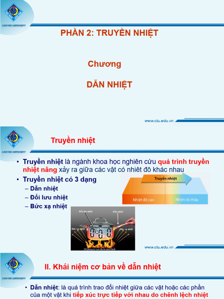 Chuong 1. Dan Nhiet | PDF