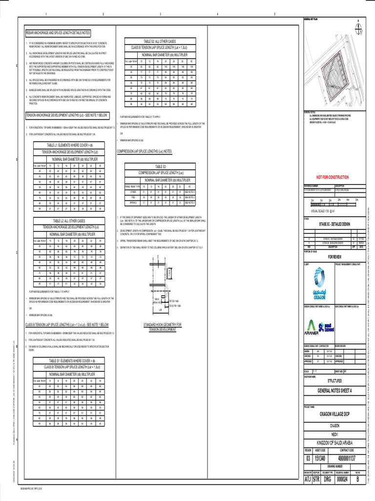 03-151340-4800001137-ATJ-STR-DRG-000024 - B Drawing | PDF | Building ...