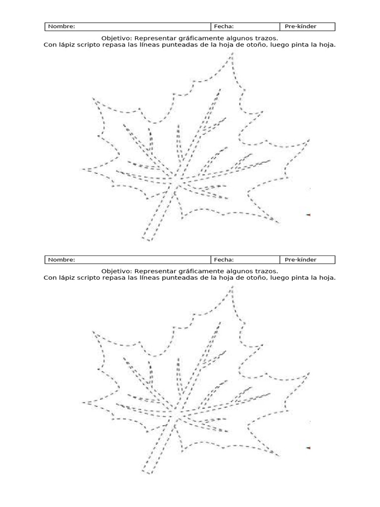 Grafo Hoja de Otoño | PDF