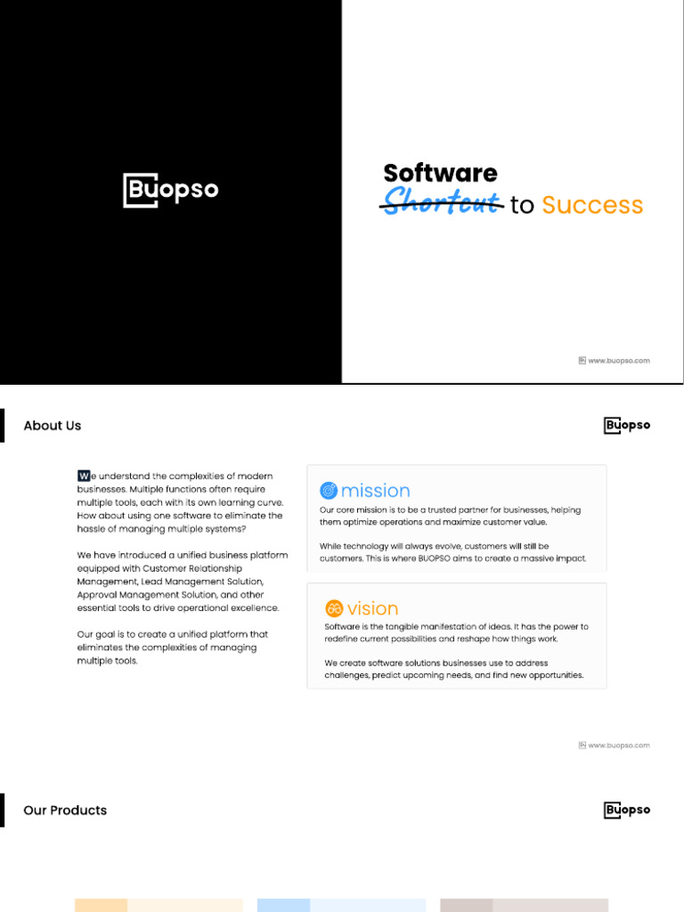 Buopso Profile | PDF | Customer Relationship Management | Marketing