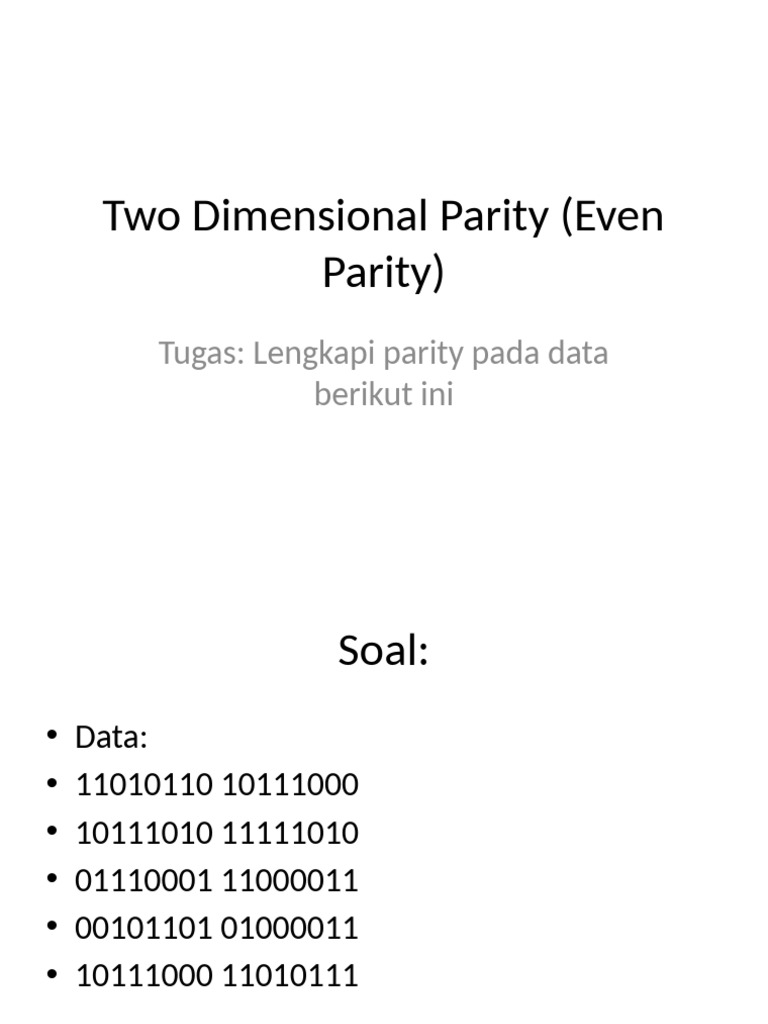 Two_Dimensional_Parity | PDF