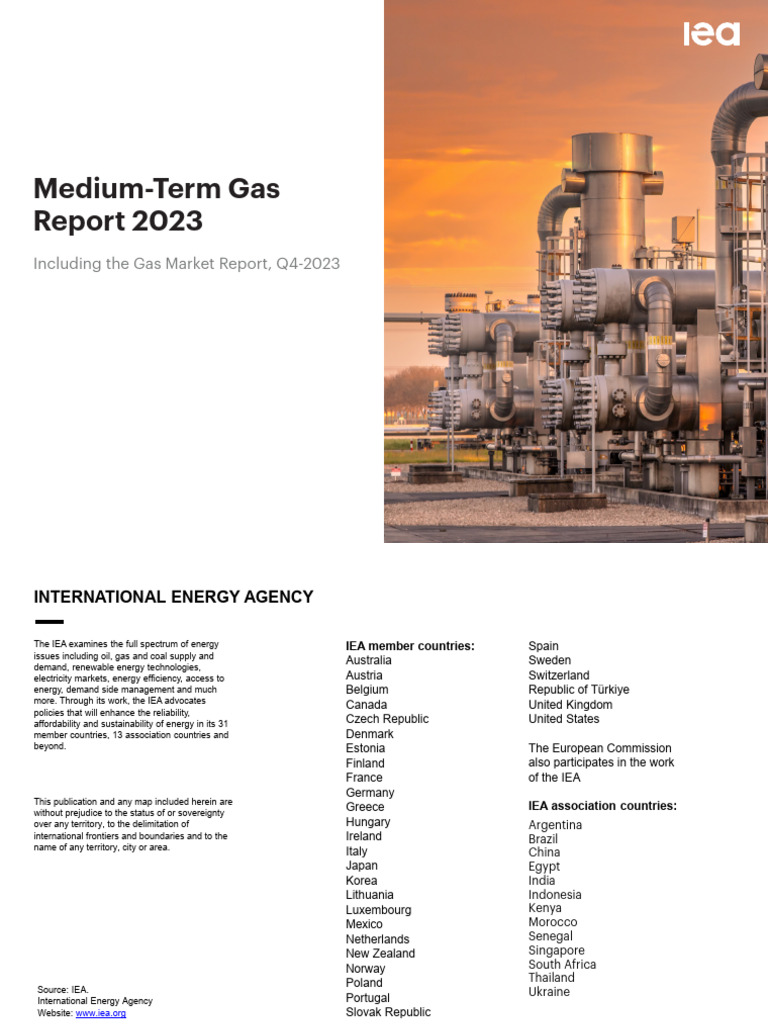 Medium TermGasReport2023 IncludingtheGasMarketReportQ4 2023 | PDF ...