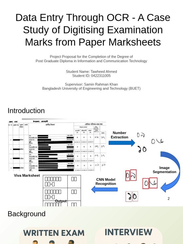 Bangla Digit Recognition | PDF | Optical Character Recognition | Image Segmentation