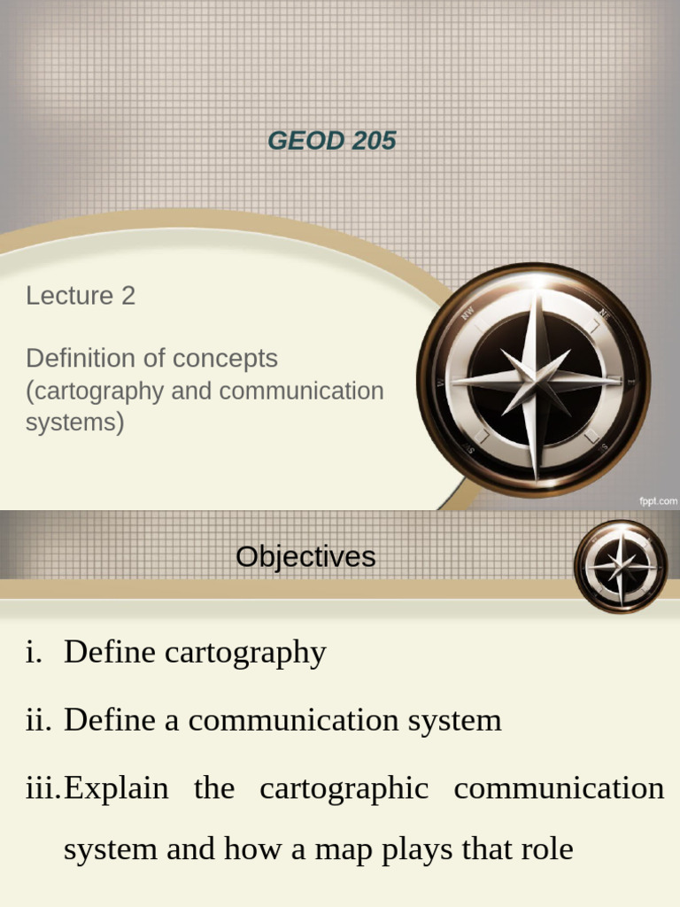 Lecture 2 - Modifed 2 | PDF | Cartography | Map