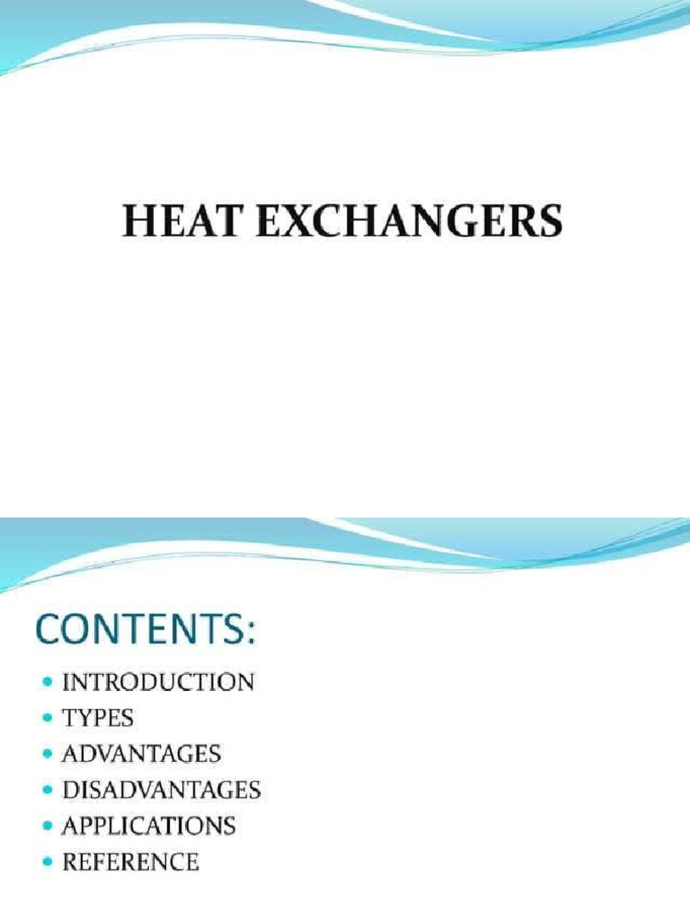 Heat Exchangers | PDF