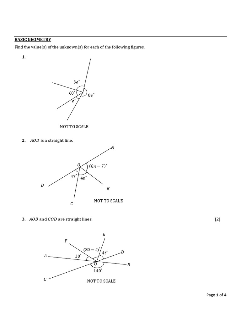 Grade 7 Mathematics - Revision Paper 2 - Term Test 3 - Semester 2 | PDF ...