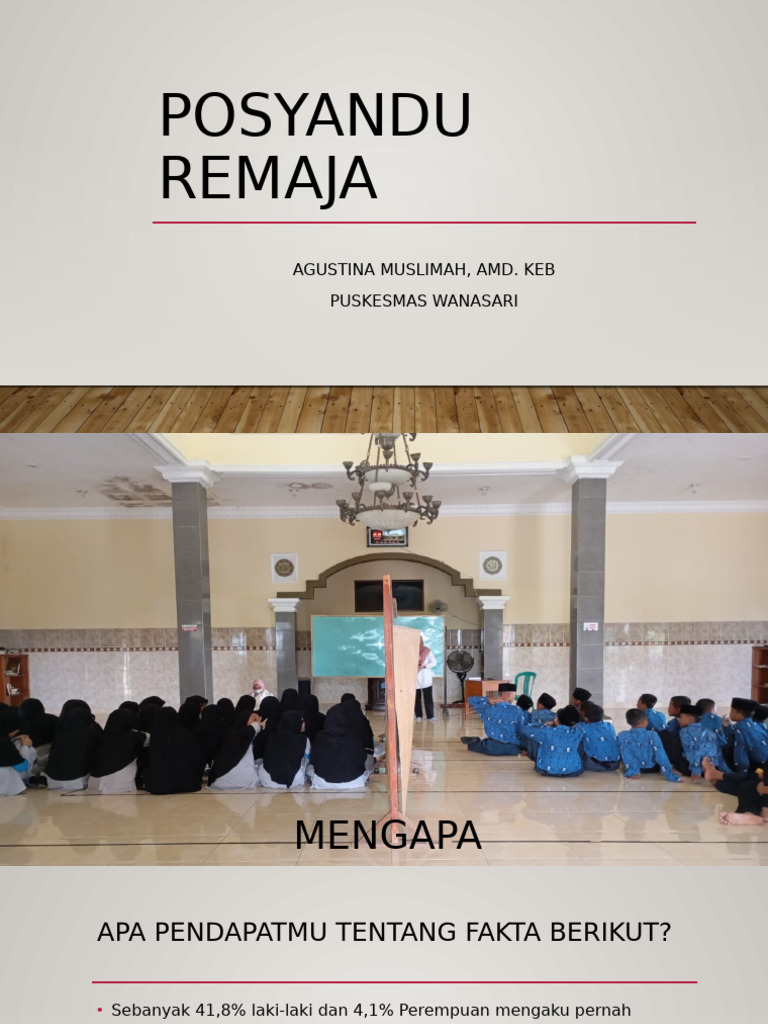 POSYANDU REMAJA | PDF