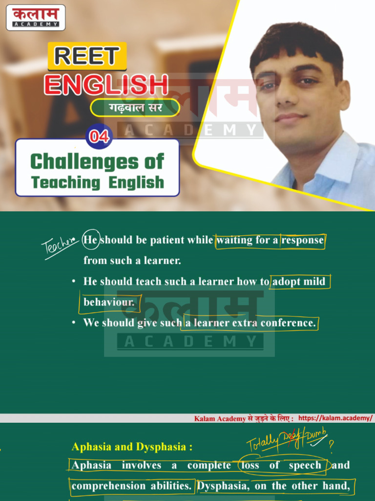 Difficulties In Learning English 04 Role Of Home Language