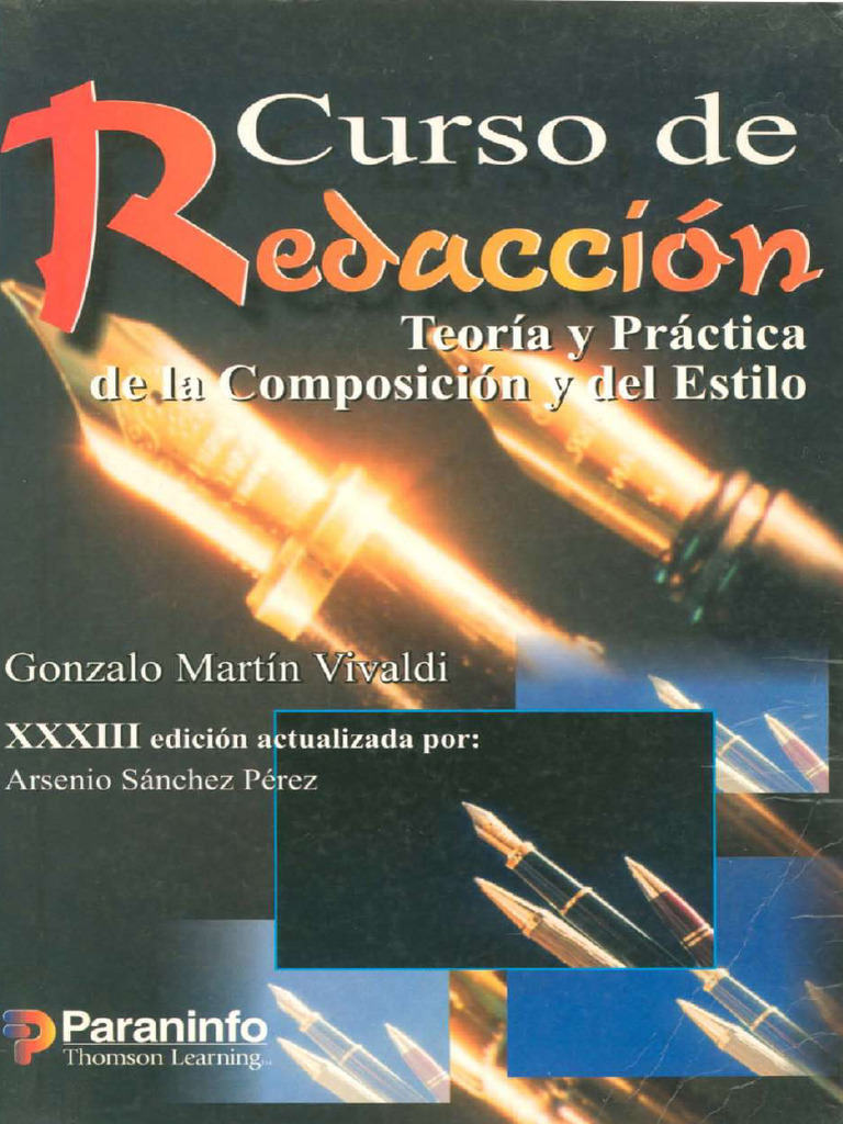 Martin Vivaldi Gonzalo - Curso de Redaccion Compressed | PDF
