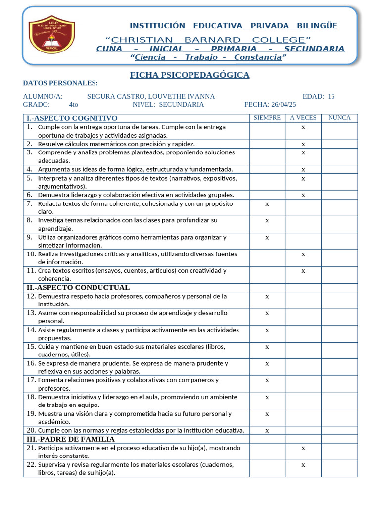 Ivana | PDF | Aprendizaje | Maestros