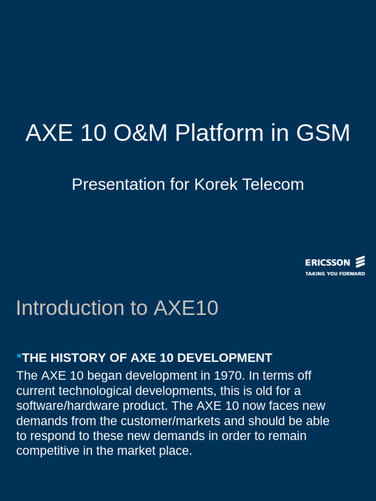 Axe 10 O&m Platform 1 | PDF | Parameter (Computer Programming) | Input/Output