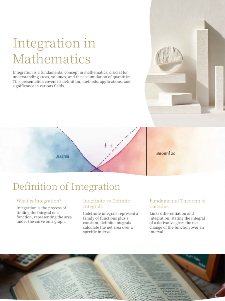 Integration in Mathematics | PDF | Integral | Function (Mathematics)