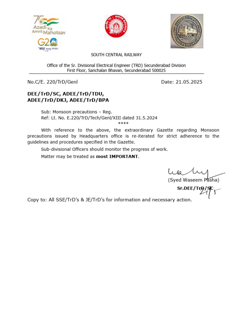 Monsoon Safety Guidelines 2024 | PDF | Rain