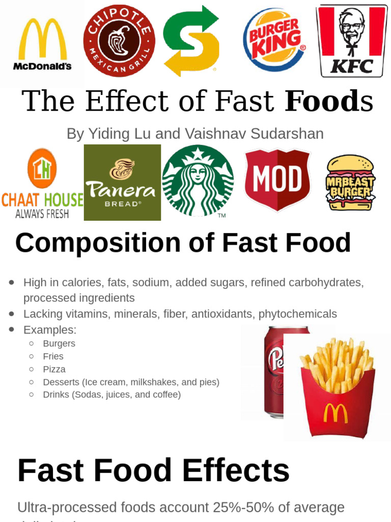 Health Risks of Fast Food Consumption | PDF | Fast Food | Foods