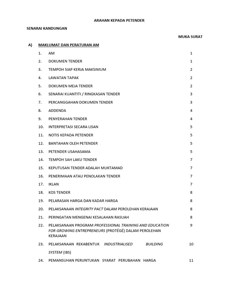 Arahan Petender | PDF