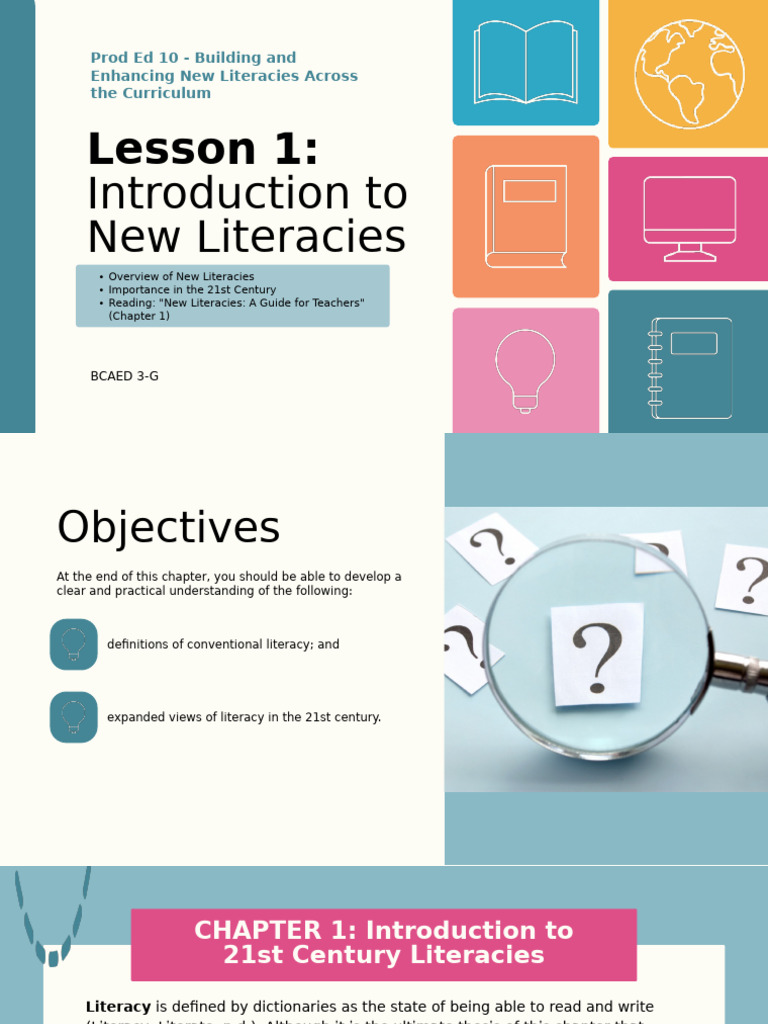 Lesson 1 Introduction To New Literacies 20250223 213053 0000 | PDF ...
