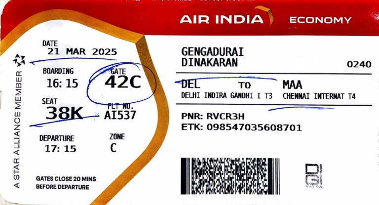 Boarding Pass Return | PDF