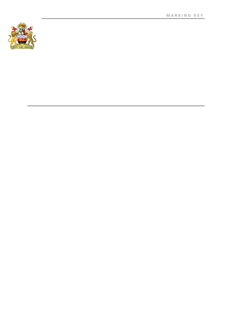 Moderated Final Bio 2 Marking Key | PDF | Stoma | Branches Of Botany