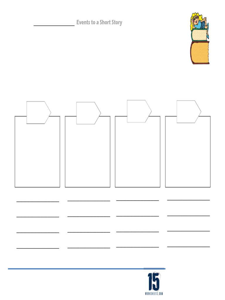Short Story Event Sequence Worksheet | PDF
