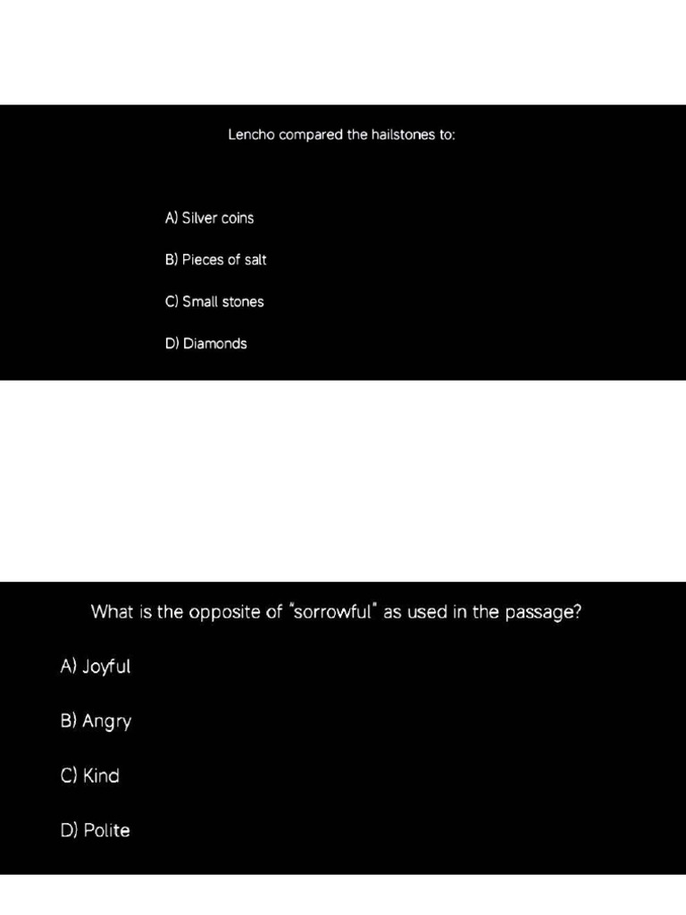 Lencho | PDF