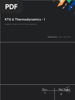 KTG & Thermodynamics | PDF