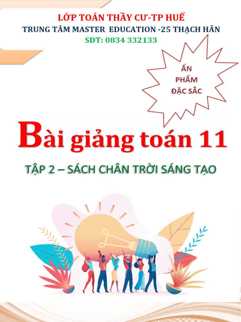 (Toanthaycu - Com) - Bài Giảng Toán 11 - Tập 2 - CTST | PDF