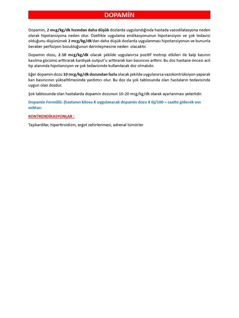 Dopamin | PDF