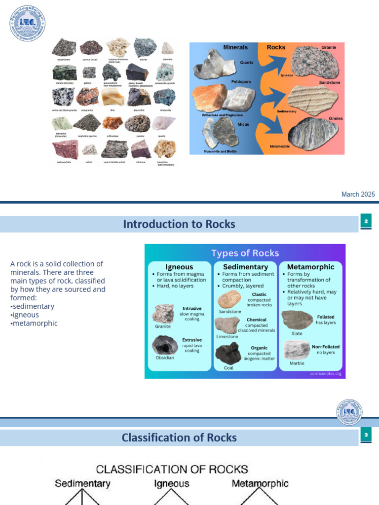 Lecture 2 Rocks and Minerals Part 2 v2 | PDF | Igneous Rock | Rock ...