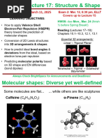 SF4 Molecular Geometry and VSEPR Analysis | PDF