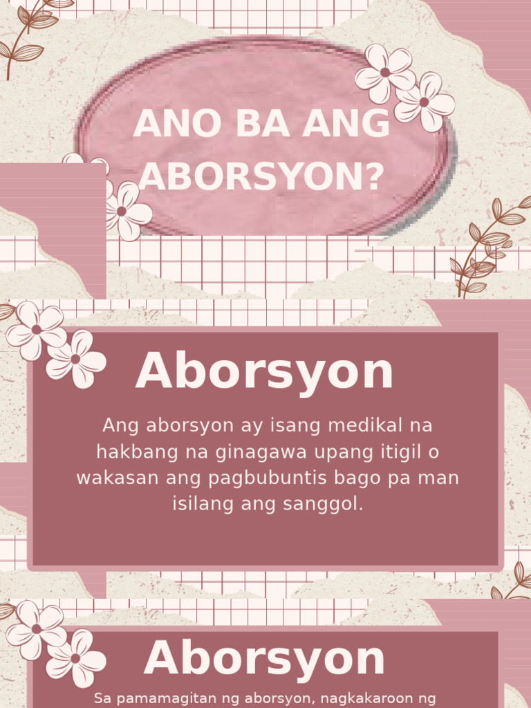 Aborsyon | PDF