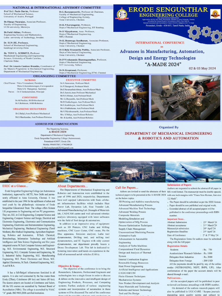 A-Made 24 Conference Brochure - 1 | PDF