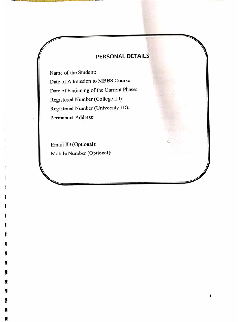 Surgery Log Book | PDF