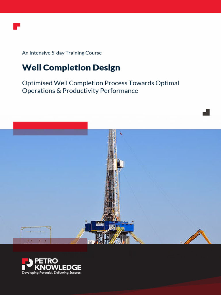 Petroknowledge Well Completion Design 80020 | PDF | Oil Well