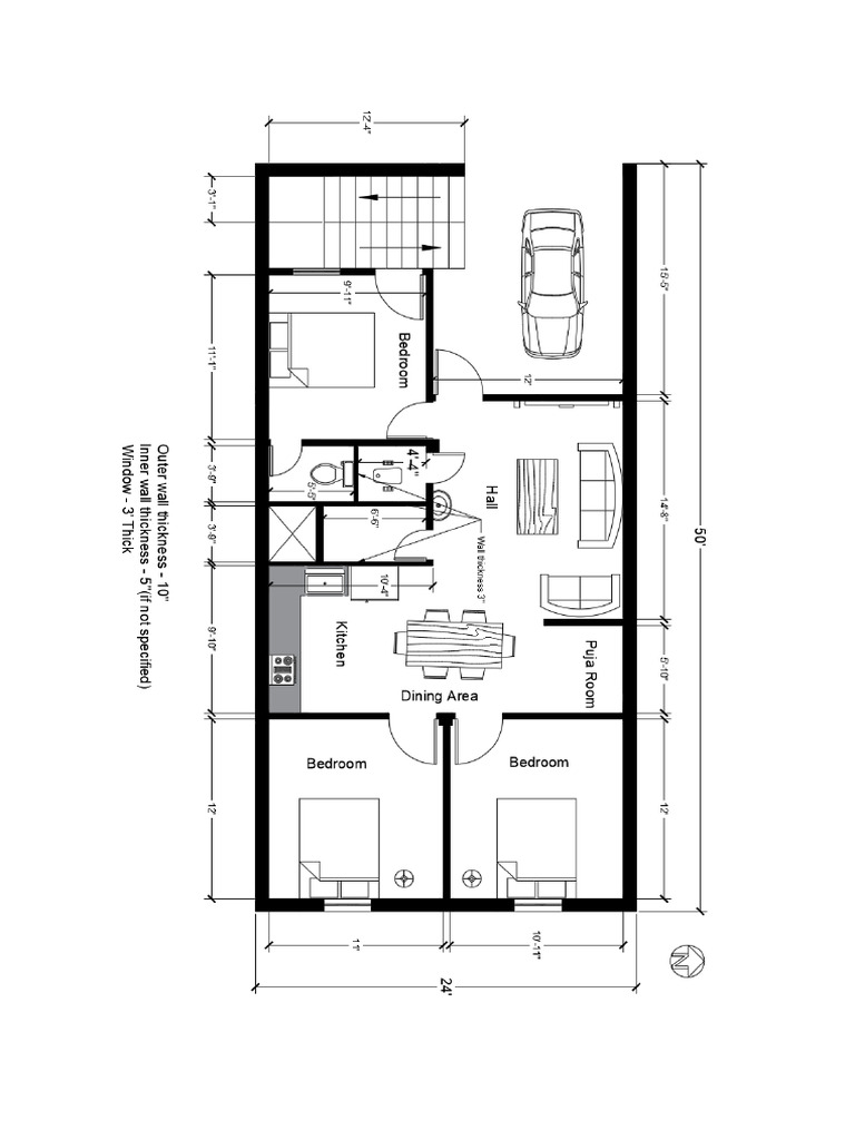 Scanned CAD Drawing | PDF