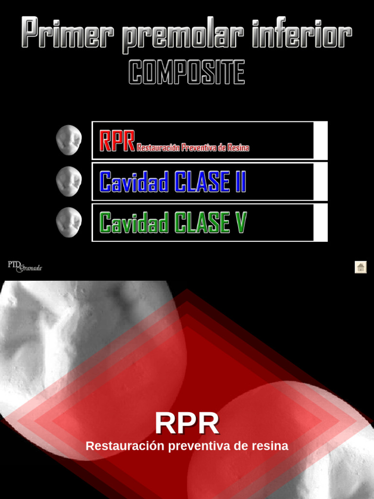 Primer Premolar Inferior Escayola COMPOSITE | PDF | Boca