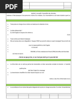 Fiche Bilan Secours Urgence ABCDE | PDF | Hôpital | Médecine