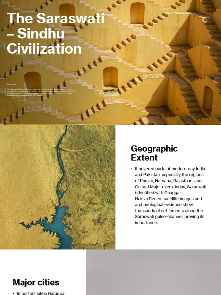 The Saraswati - Sindhu Civilization | PDF