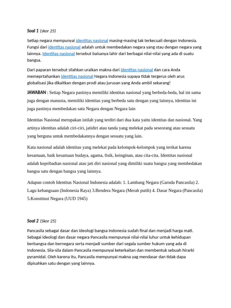 Tugas 2 Pendidikan Kewarganegaraan - Muhamad Rizal Syirojudin | PDF